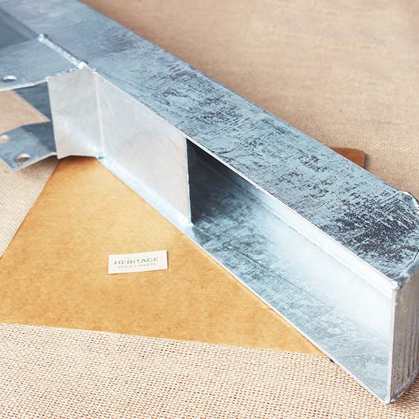 Heritage Series Parts 564704 Land Rover Series 2 and 3 Galvanised Front Bumper | Heritage Series ...